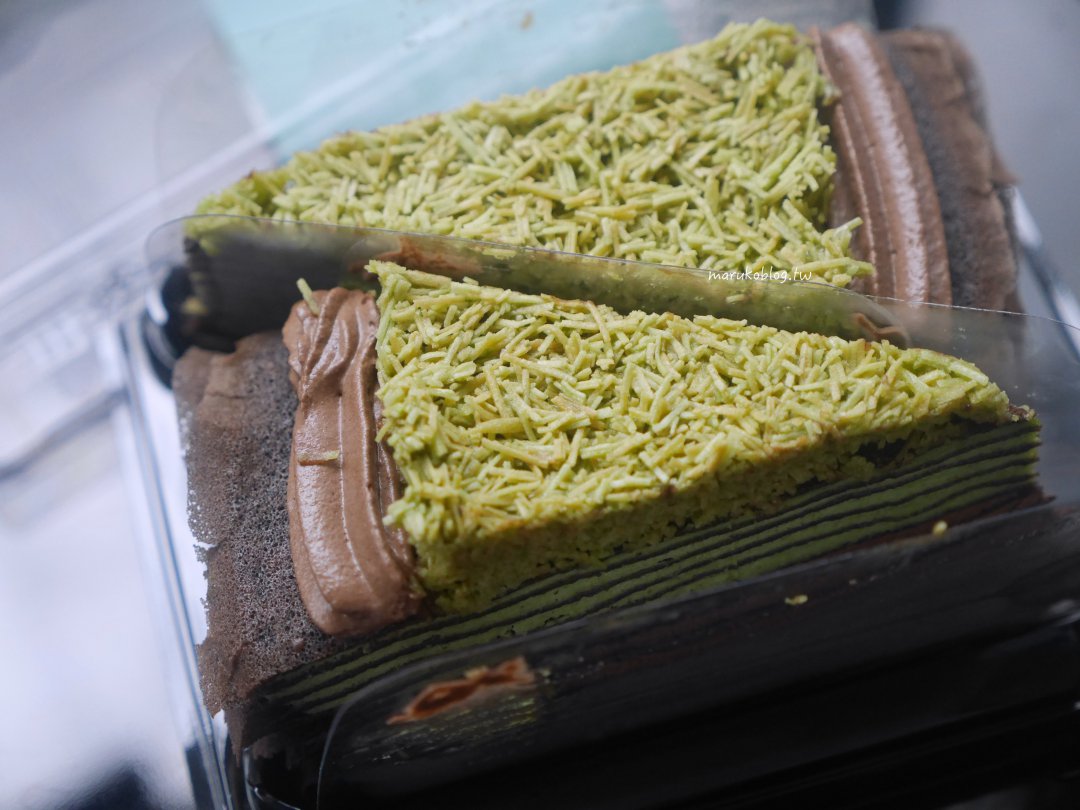 【全聯甜點】全台瘋搶「開心果可可千層」開箱！跑 6 間才搶到，二片裝大滿足，有看到絕對要手刀掃貨拉！ @Maruko(丸子)與美食有個約會